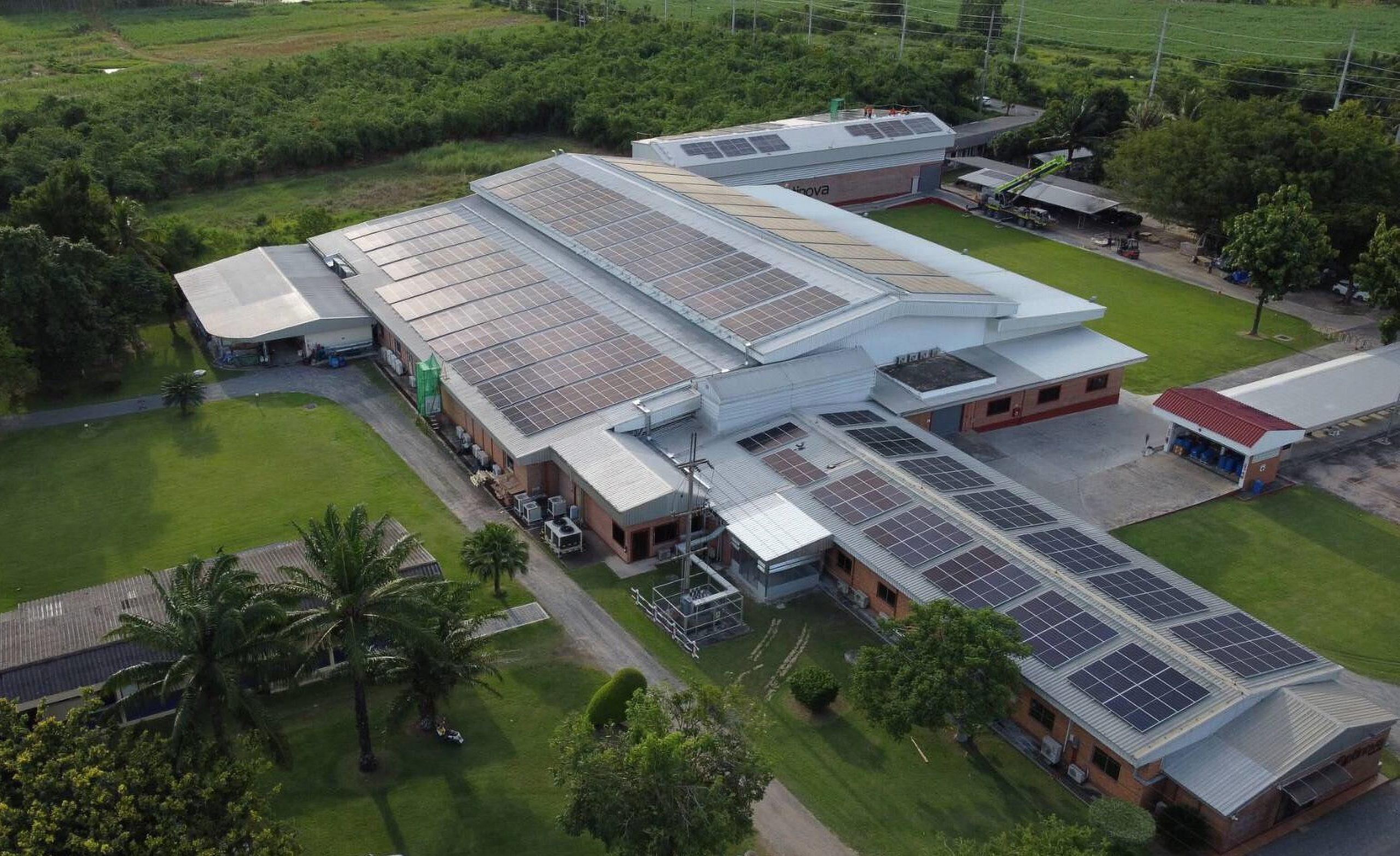 Optinova Thailand is now partly powered by solar energy | Optinova